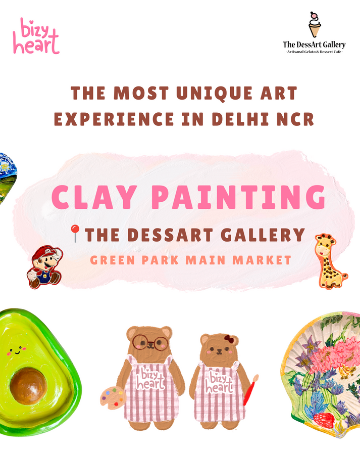 Clay Painting @ The Dessart Gallery, Green Park, New Delhi – Bizyheart ...